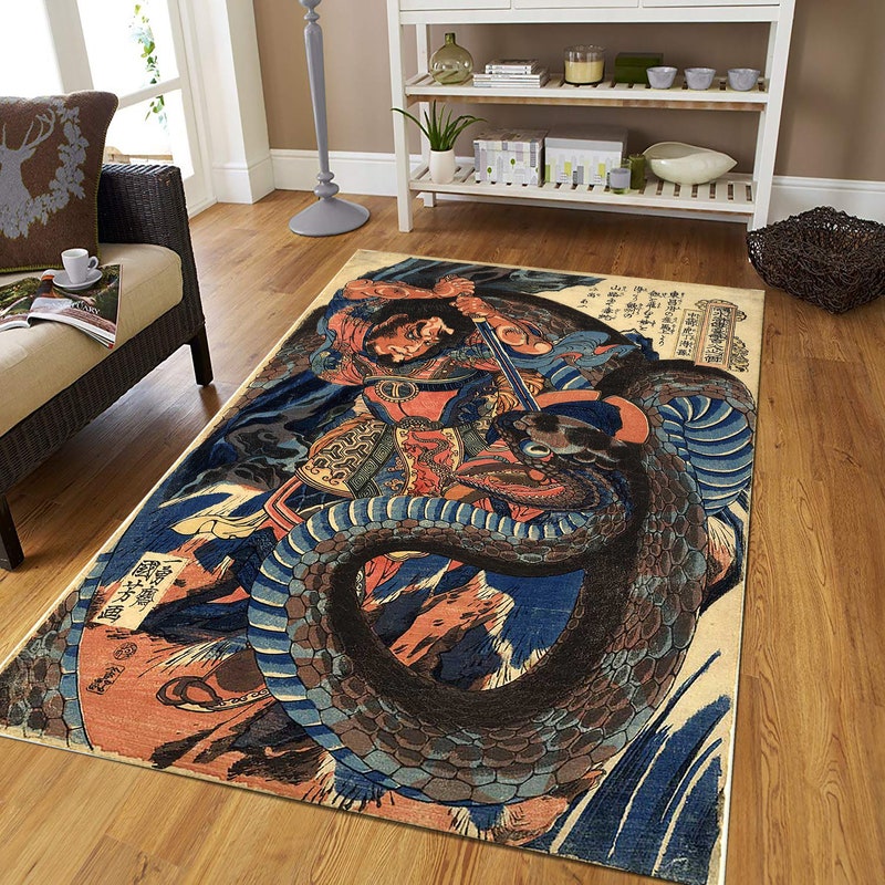 Japanese Style Rugs - Etsy