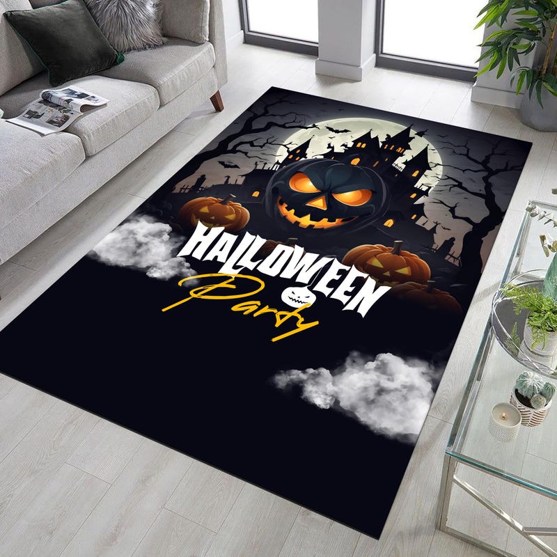 Halloween Rug - Etsy