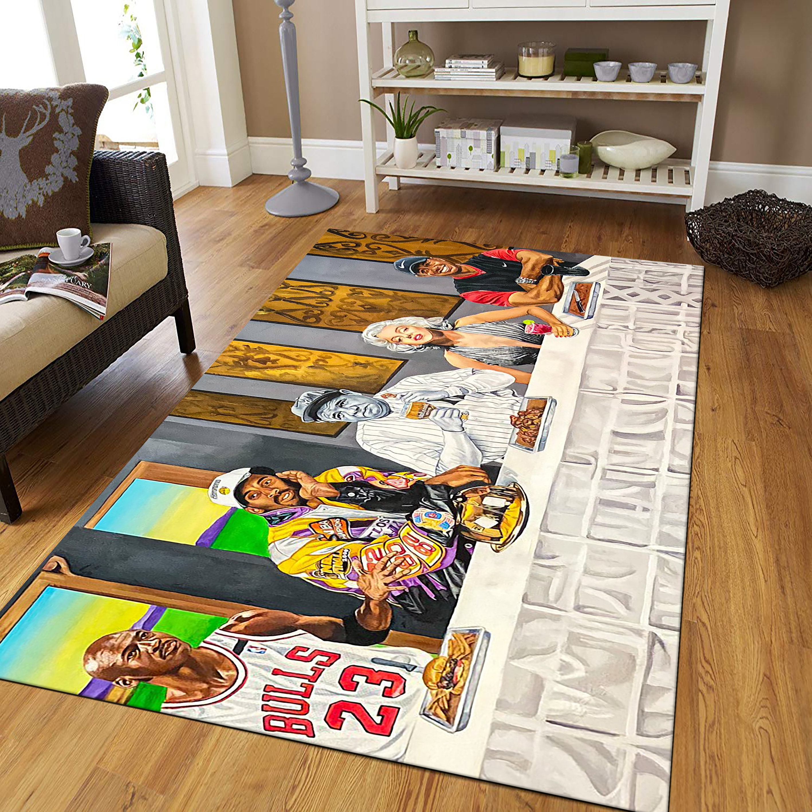 Hiphop Legends Rug, NBA Rug, Basketball Carpet, Legends Mat, Area Rug ...