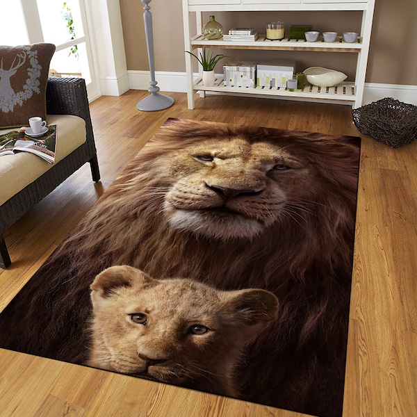 Lion Rug - Etsy