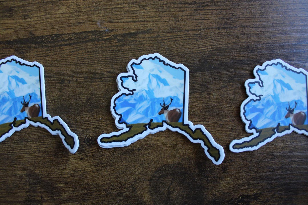 Alaska Sticker - Etsy