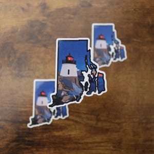 Rhode Island Sticker - Etsy
