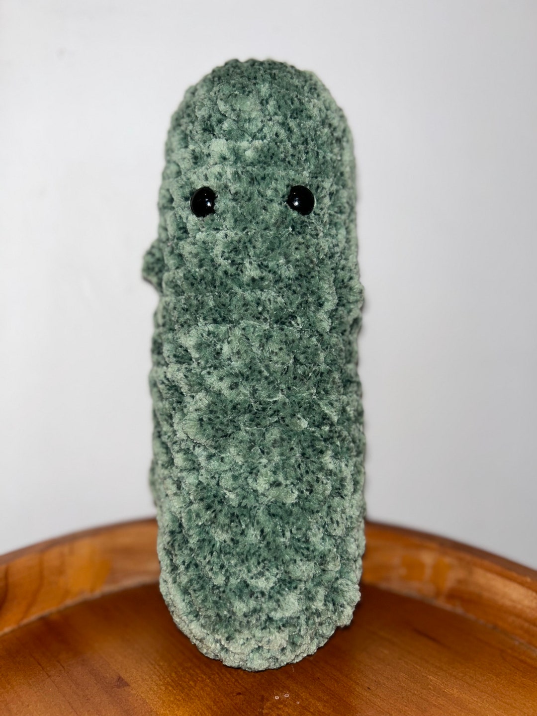 Crochet Plushies Large Peter the Pickle Emotional Support Stuffed ...