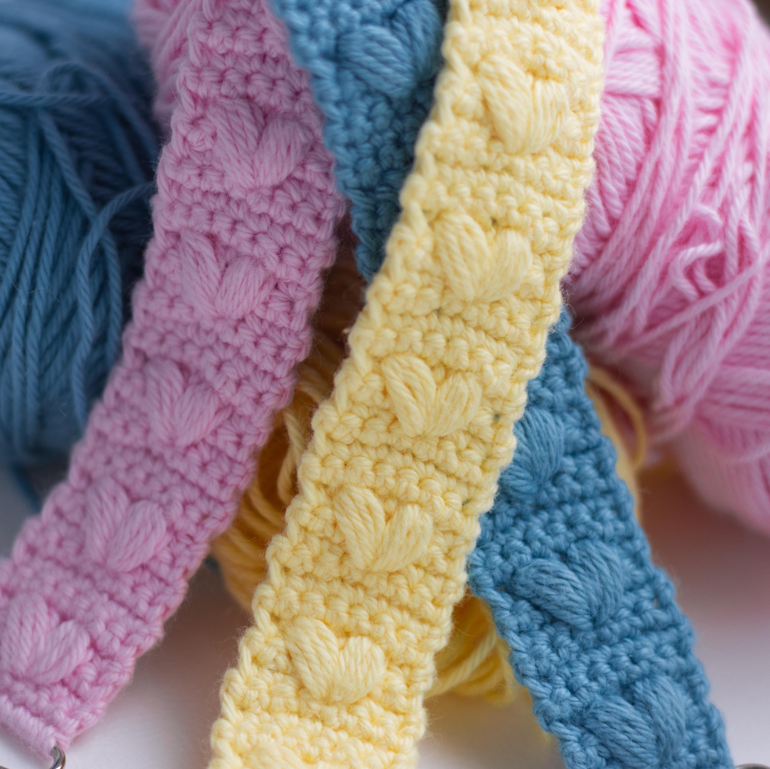 Heart Pacifier Clip Crochet Pattern: Easy Step-by-step Instructions ...