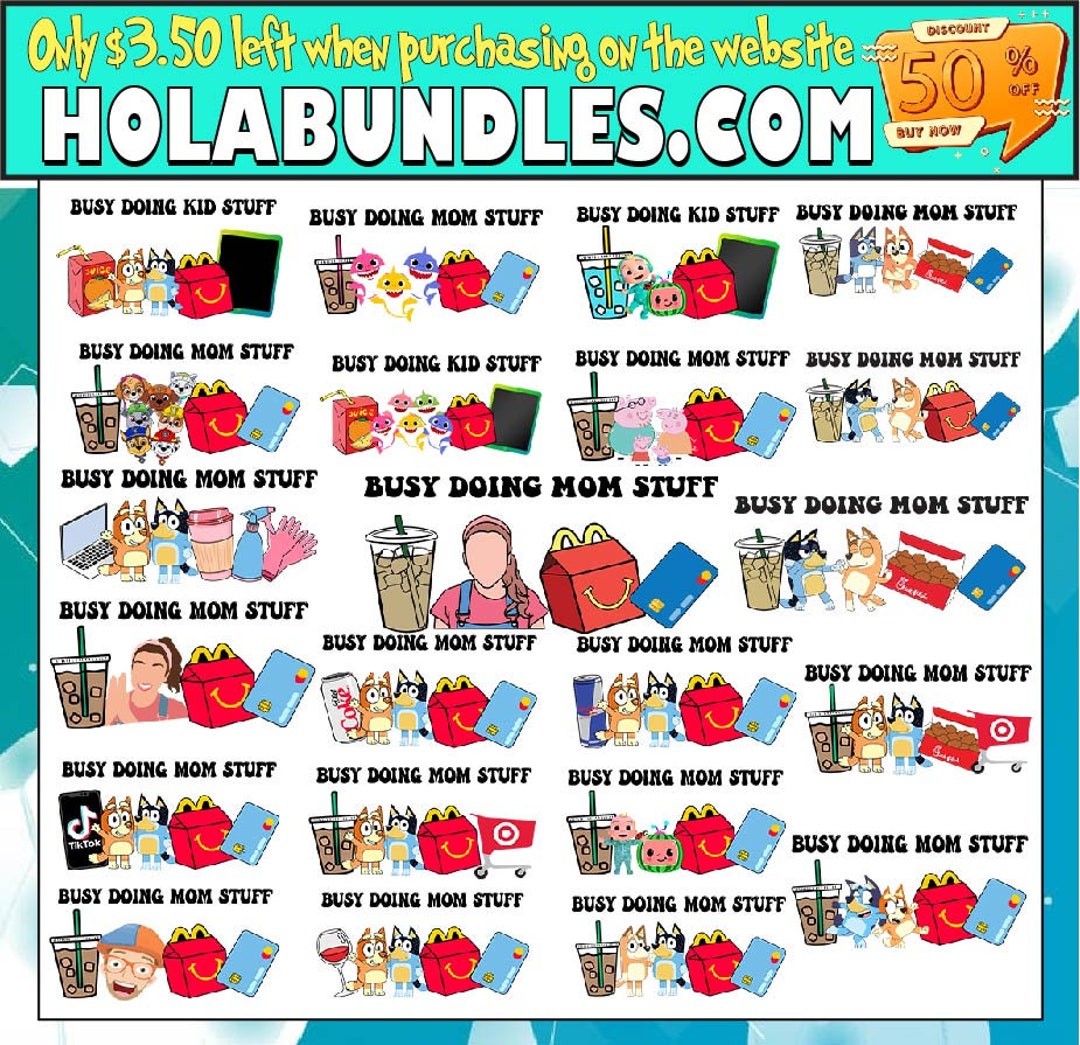 Busy Doing Mom Stuff Png Instant Download Cricut - Etsy