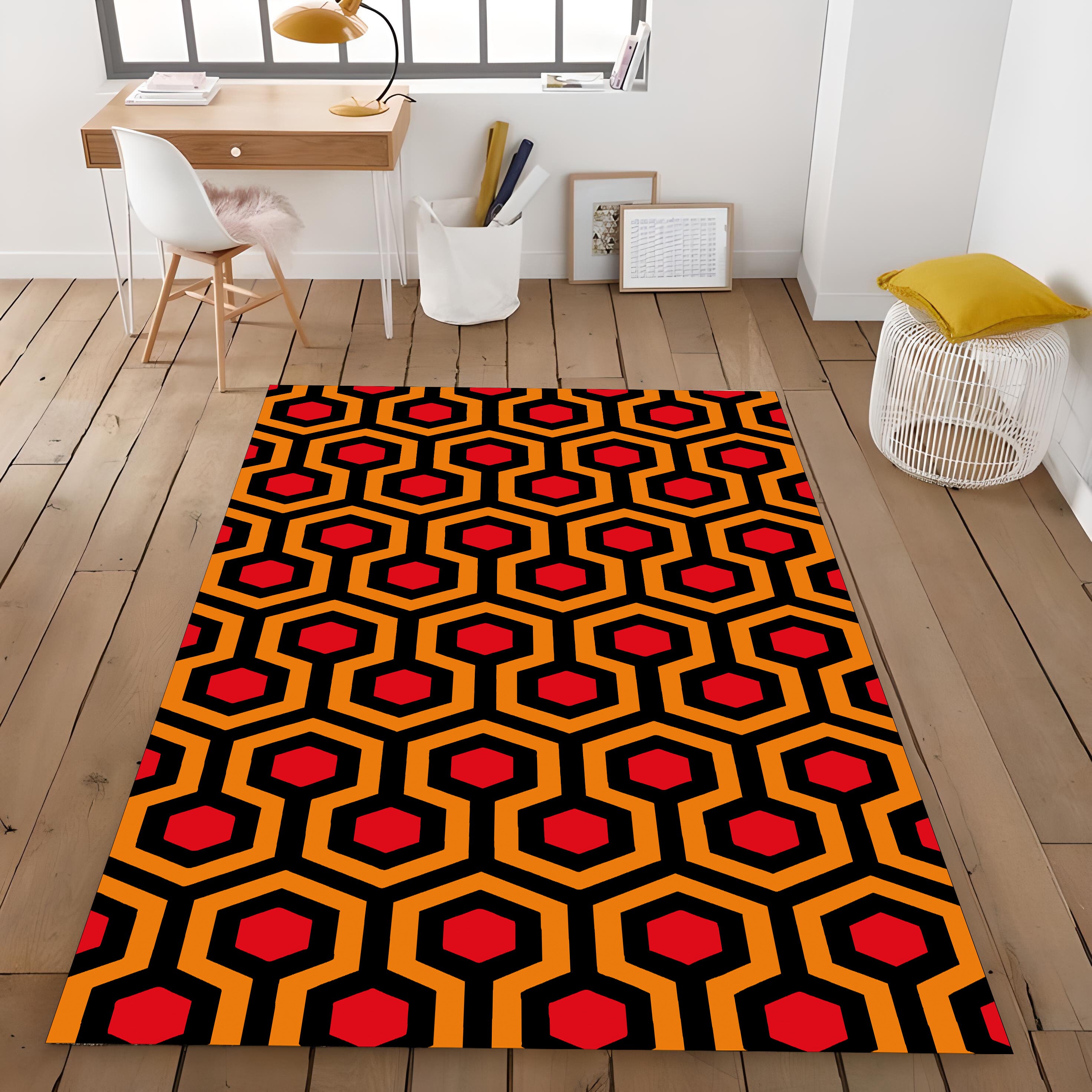 The Shining Overlook Hotel Rug, Area Rug, Living Room Rug, Valentine's ...