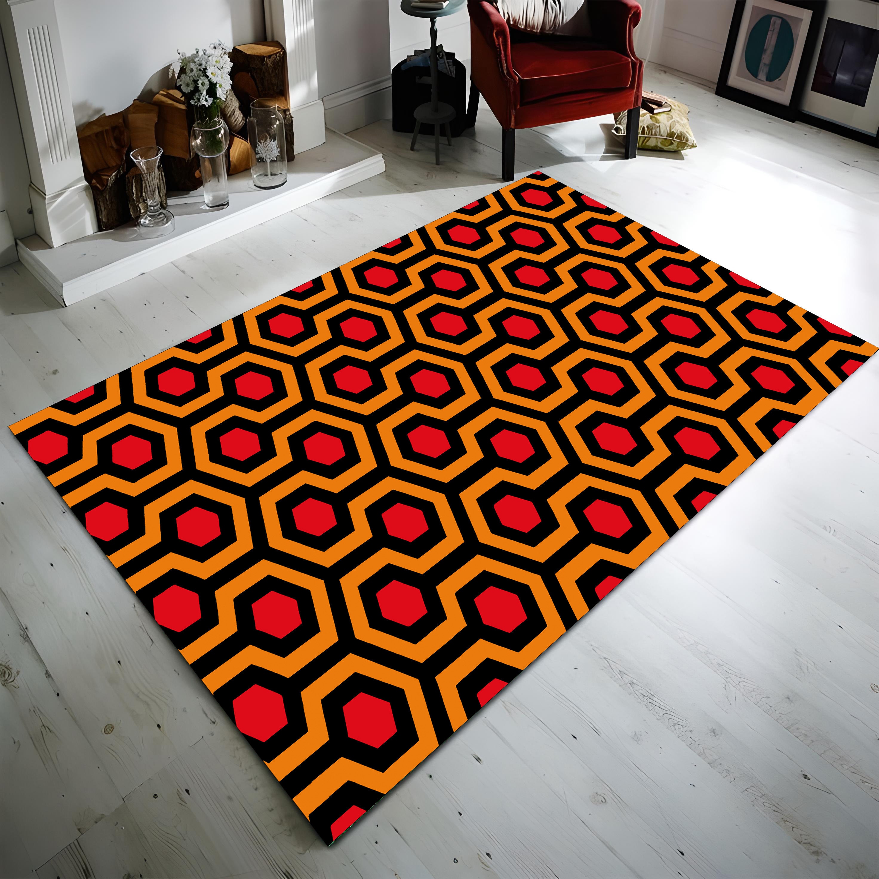 The Shining Overlook Hotel Rug, Area Rug, Living Room Rug, Valentine's ...