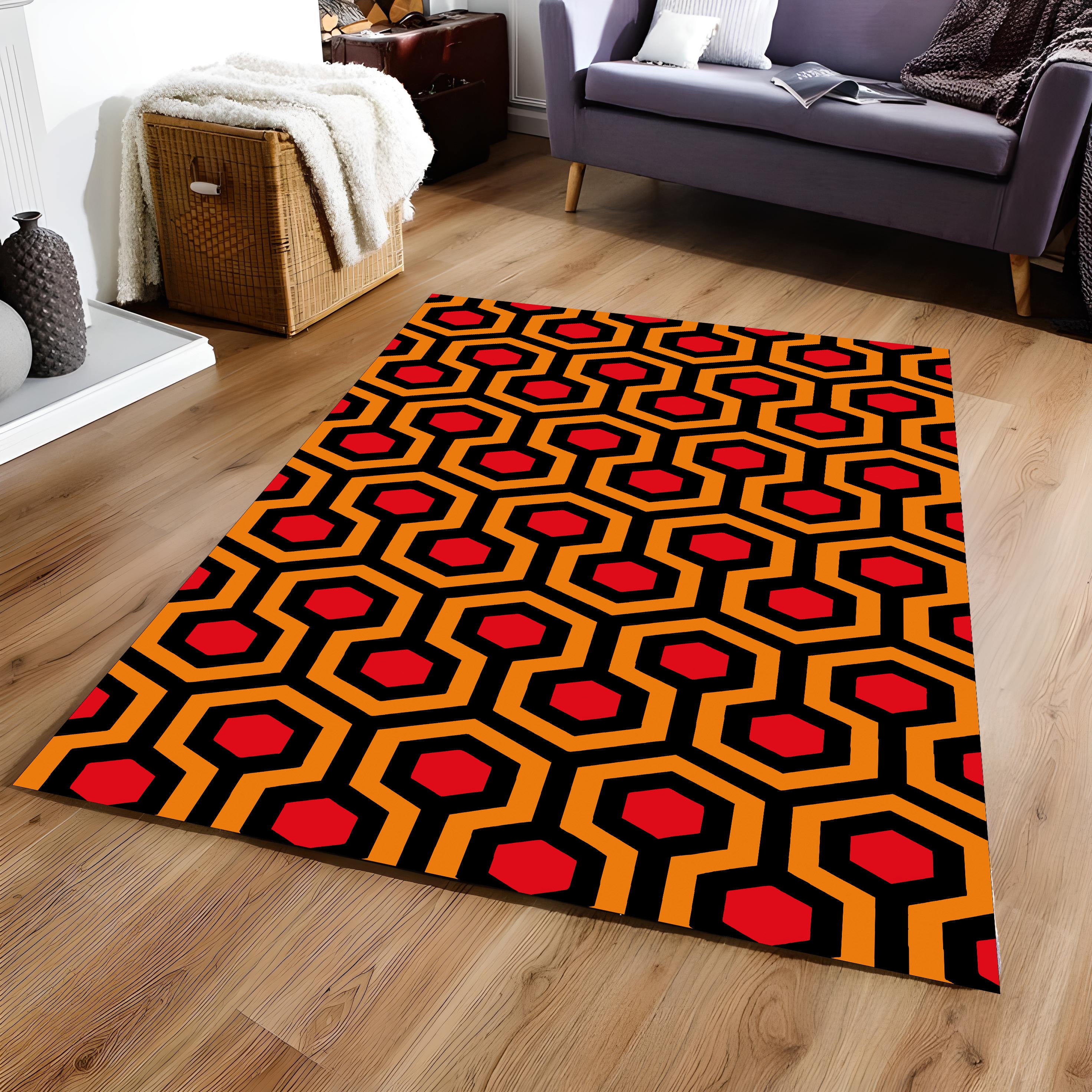 The Shining Overlook Hotel Rug, Area Rug, Living Room Rug, Valentine's ...