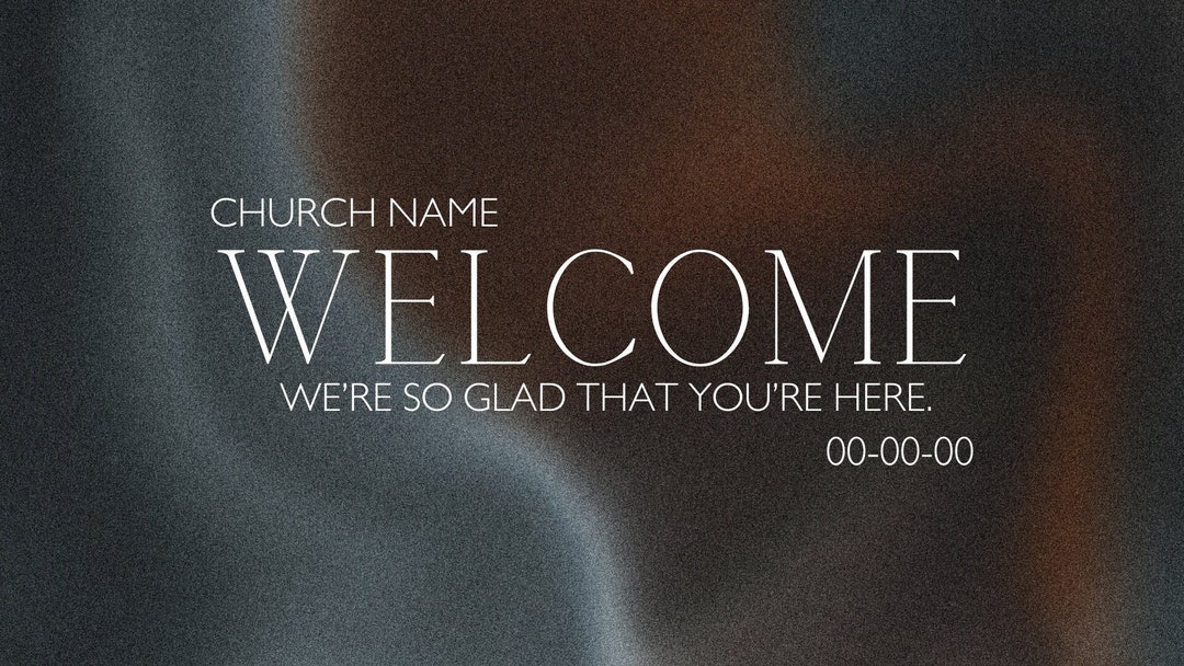 Aesthetic, Minimalist Worship Service Powerpoint - Etsy