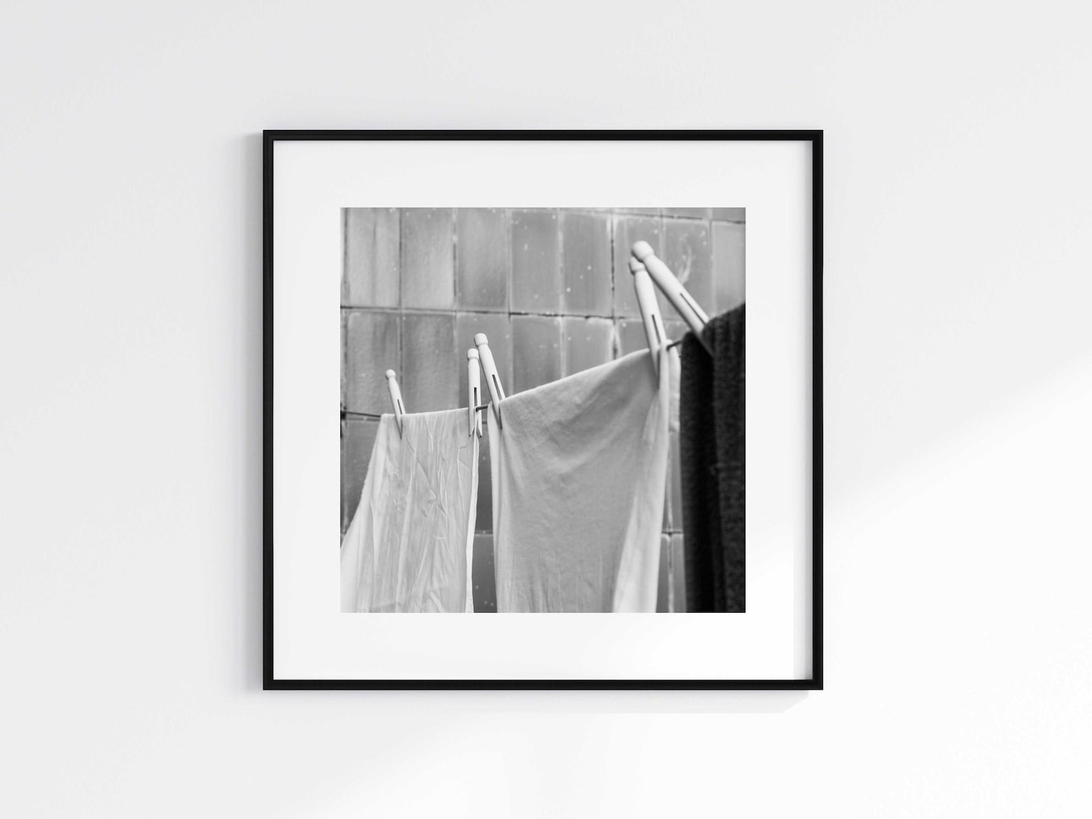 Hanging Laundry Art, Laundry Day Print, Clothesline Photo, Laundry Room ...