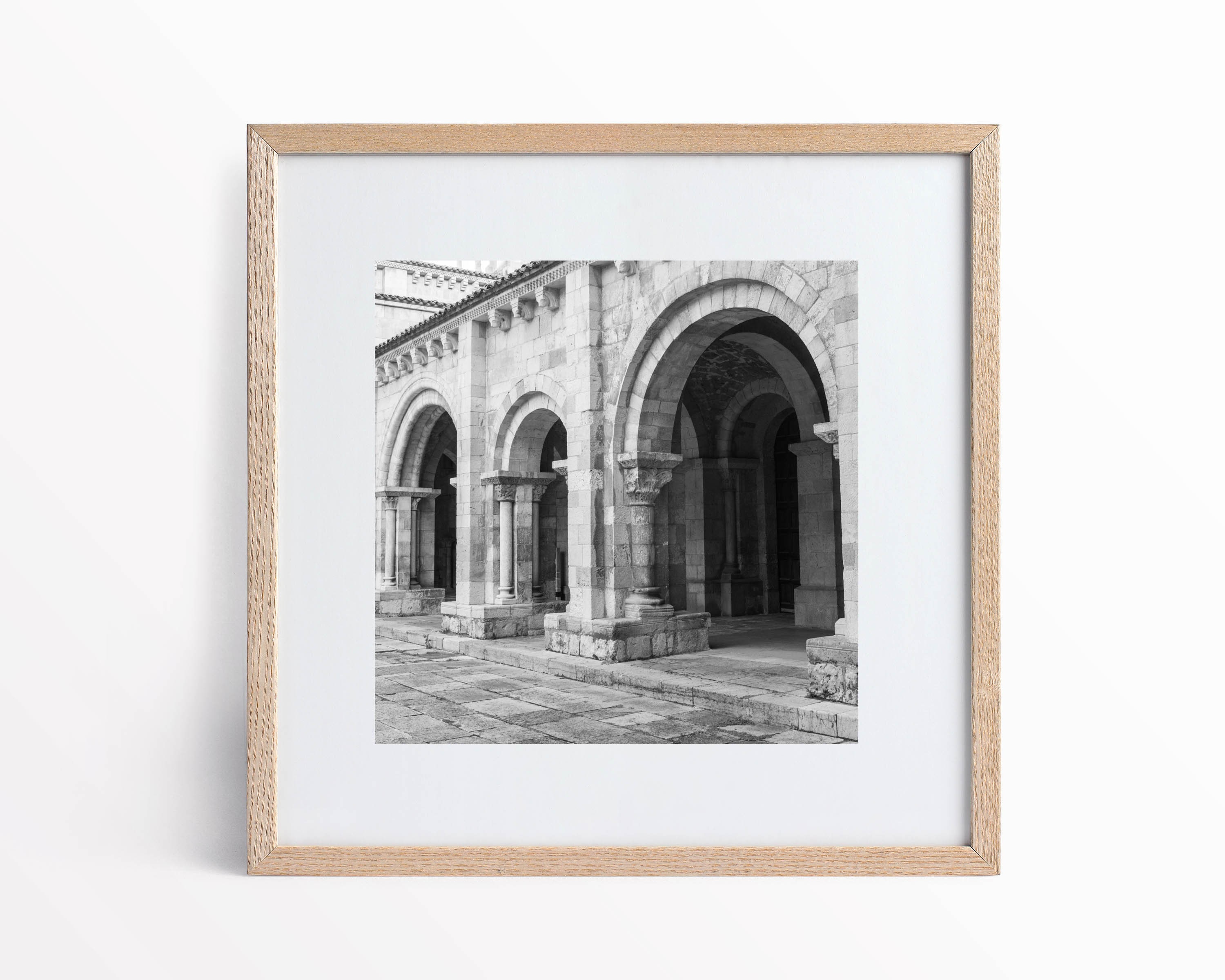 Black and White Arches Photo, Architectural Print, Digital Square ...