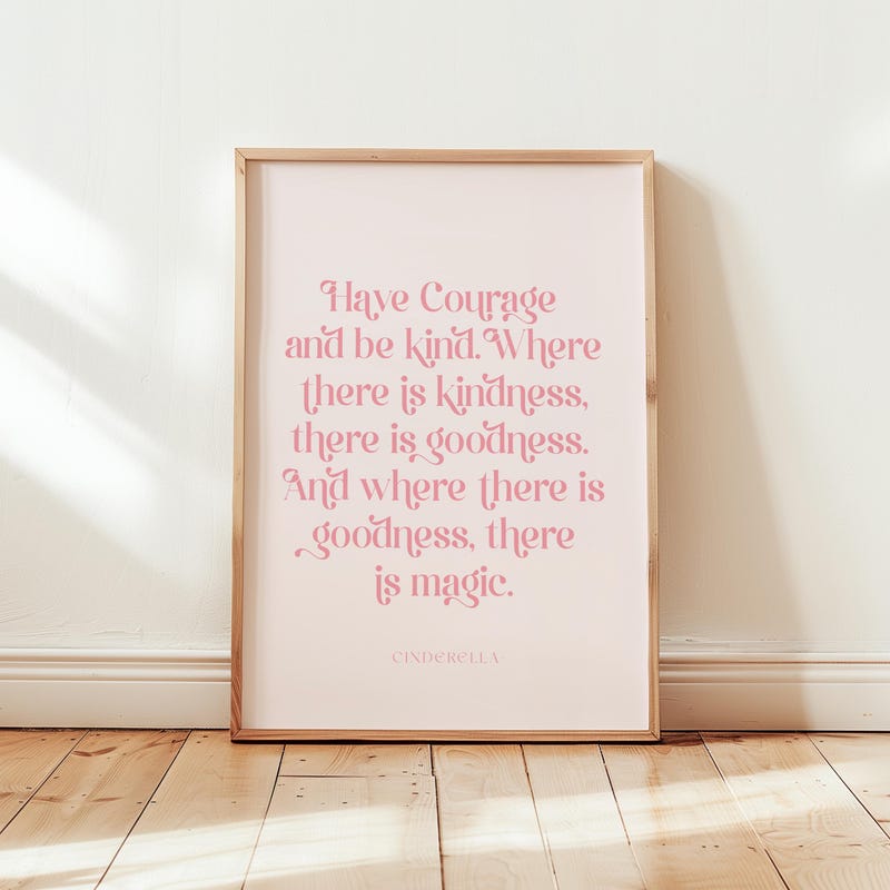 Courage Poster - Etsy