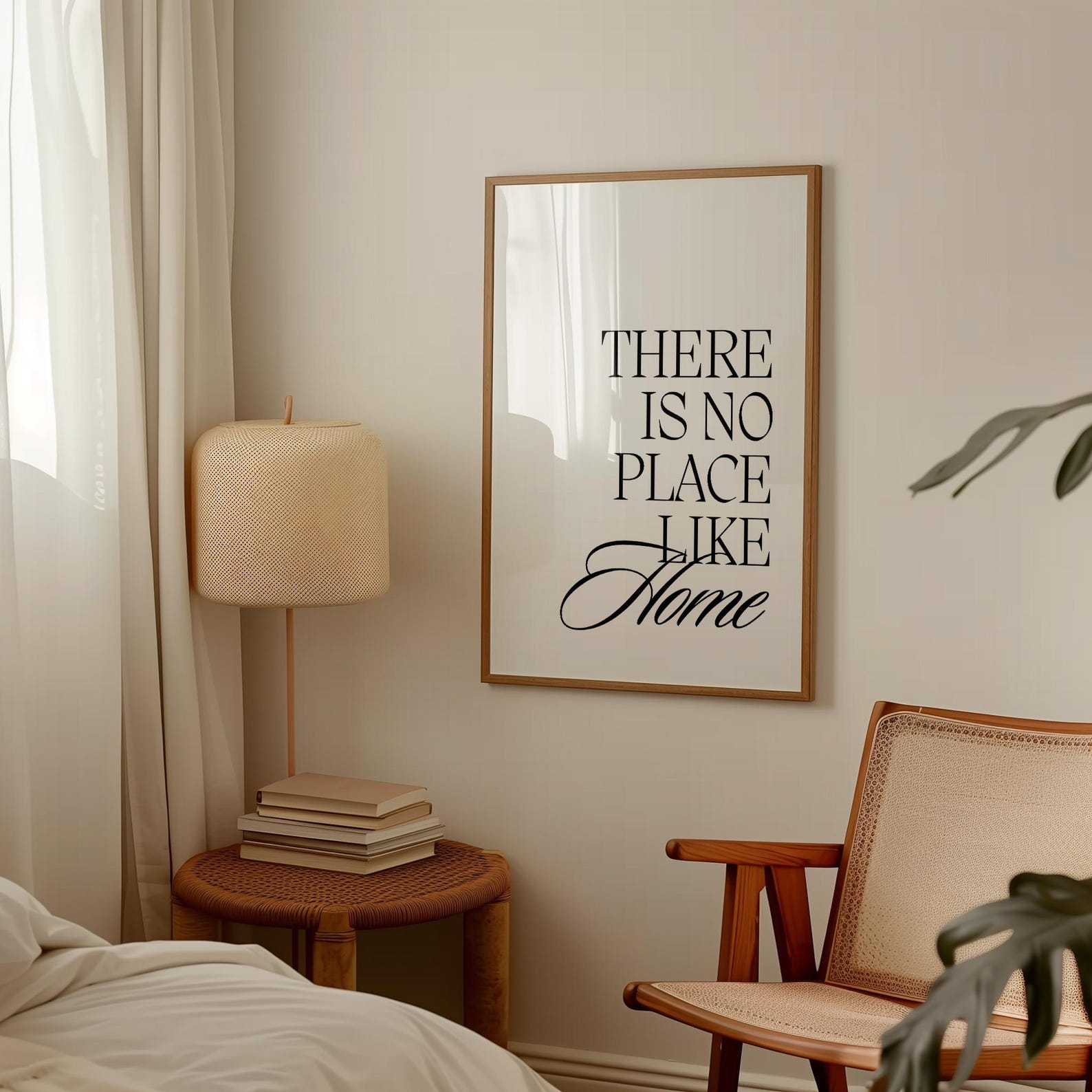 There is No Place Like Home Wall Art, Modern Printable Wall Art, Home ...