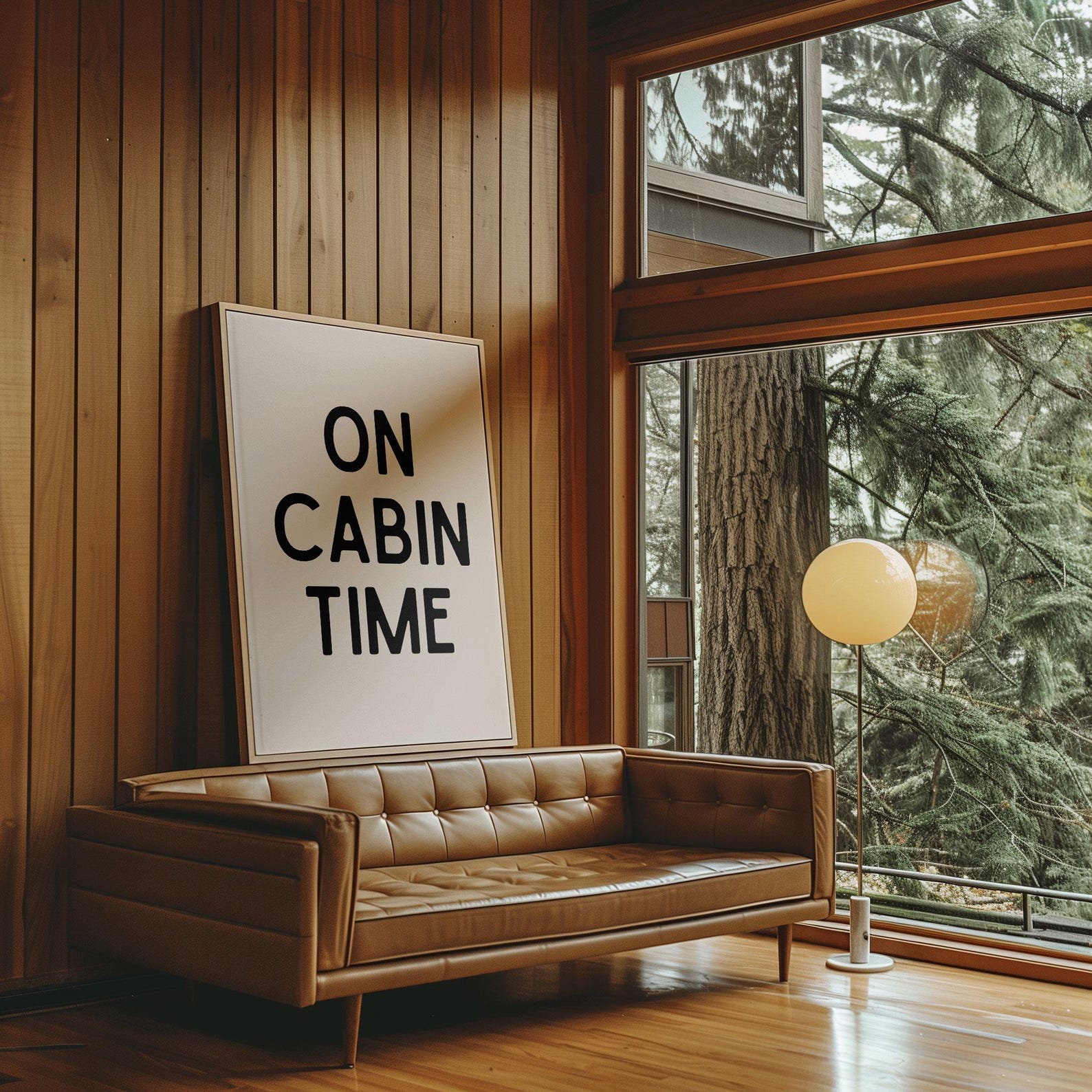 On Cabin Time Wall Art Print, Cabin Welcome Sign, Cabin Quote, Cabin ...