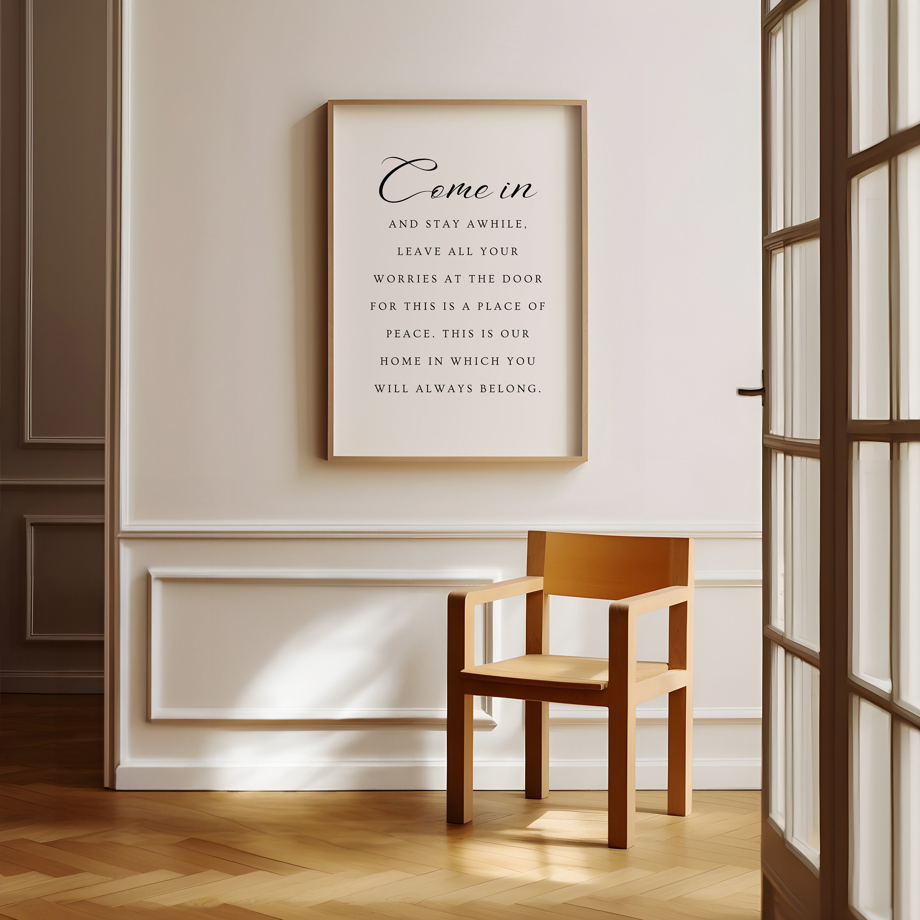 Come in and Stay Awhile, Entryway Wall Art, Entryway Prints, Home Wall ...