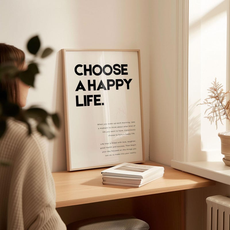 Life Quote Poster - Etsy