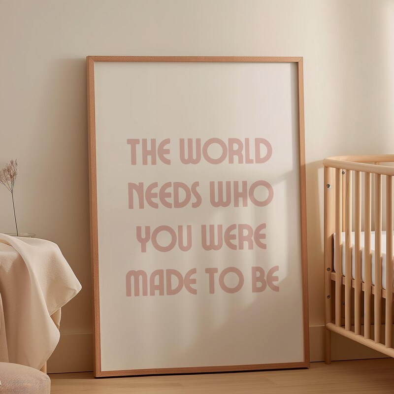 The World Needs Who You Were Made to Be - Etsy