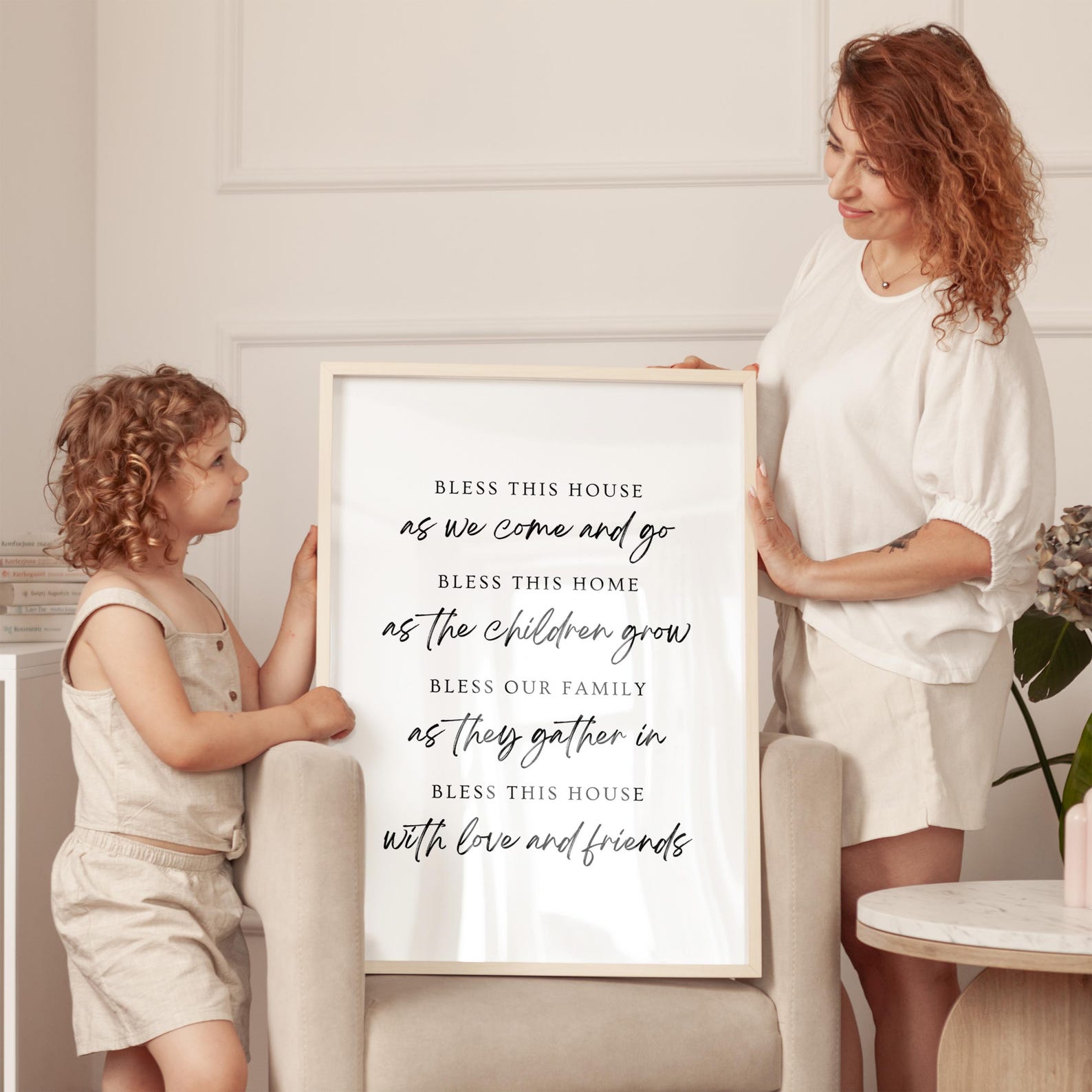 Bless This House, House Blessing, Home Entryway Printable, Christian ...