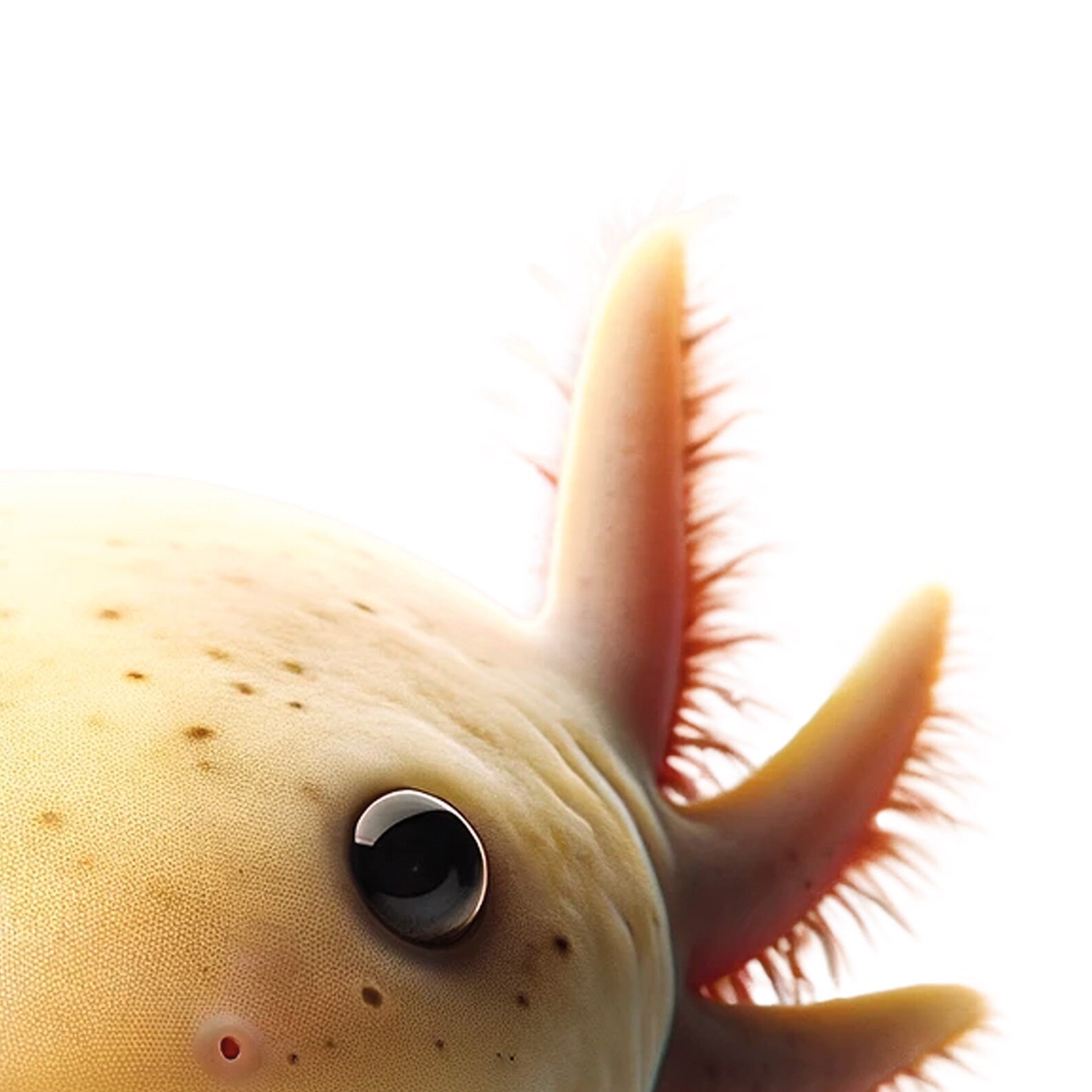Axolotl Poster, Cute Axolotl Wall Art, Sea Animal Print, Animals ...