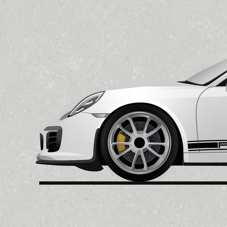 Porsche 911 Evolution Poster: Car Enthusiast Gift (unframed) - Etsy