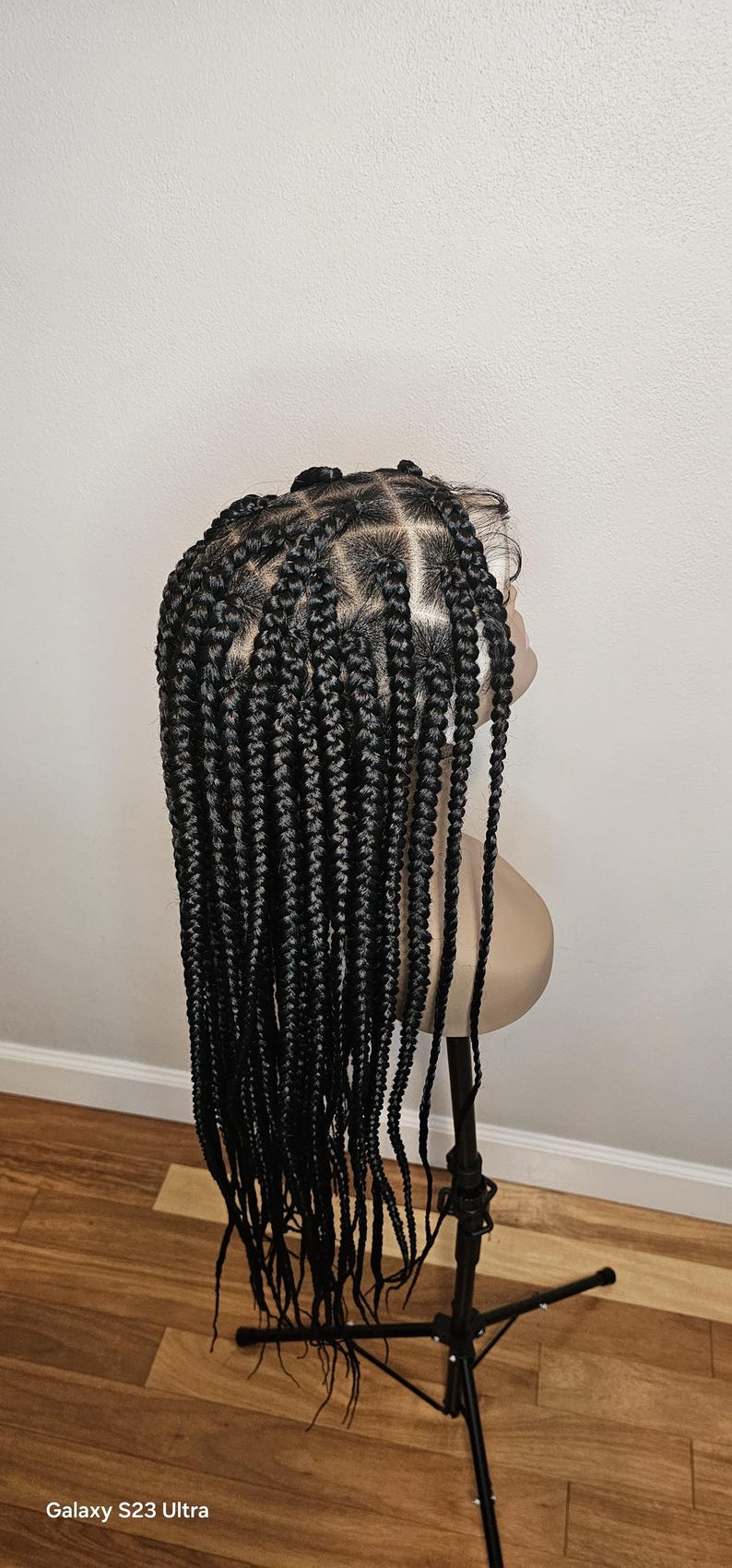 Jumbo Box Braids Wig, Knotless Box Braids Wig, Soft Jumbo Braids, 36 ...
