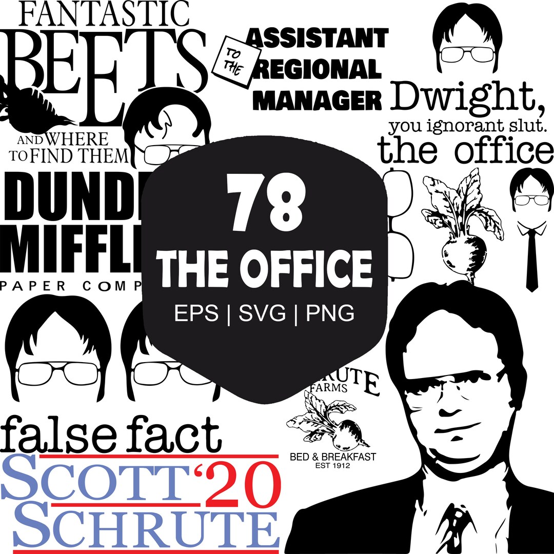 The Office Svg,the Office Svg Files for Cricut,the Office Tv Show,the ...