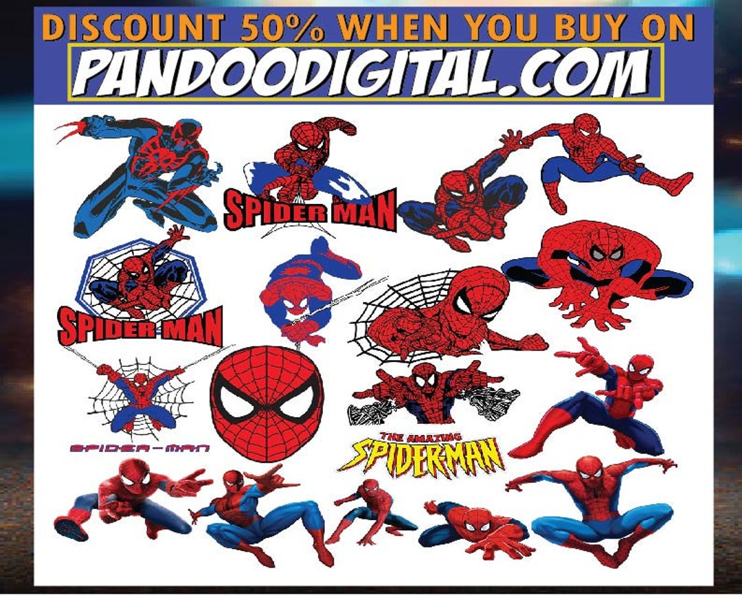 Spiderman SVG Spiderman Png Files Spider Man Svg Bundle - Etsy