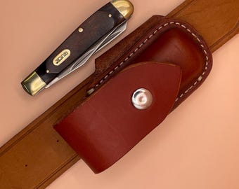 Beautiful Hand Tooled Leaf Pattern Knife Sheath/holster. Solid Leather ...