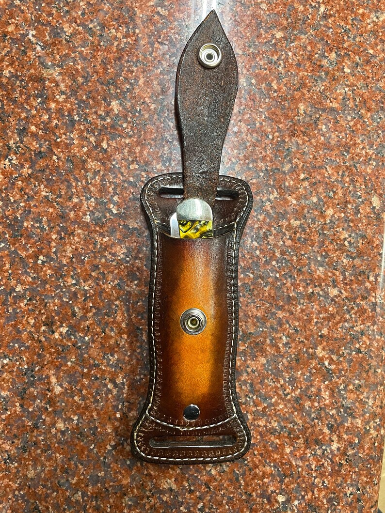 Case Trapper Sheath, Leather Knife Sheath, Knife Holster - Etsy