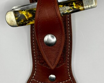 Case Trapper Sheath, Leather Knife Sheath, Knife Holster - Etsy