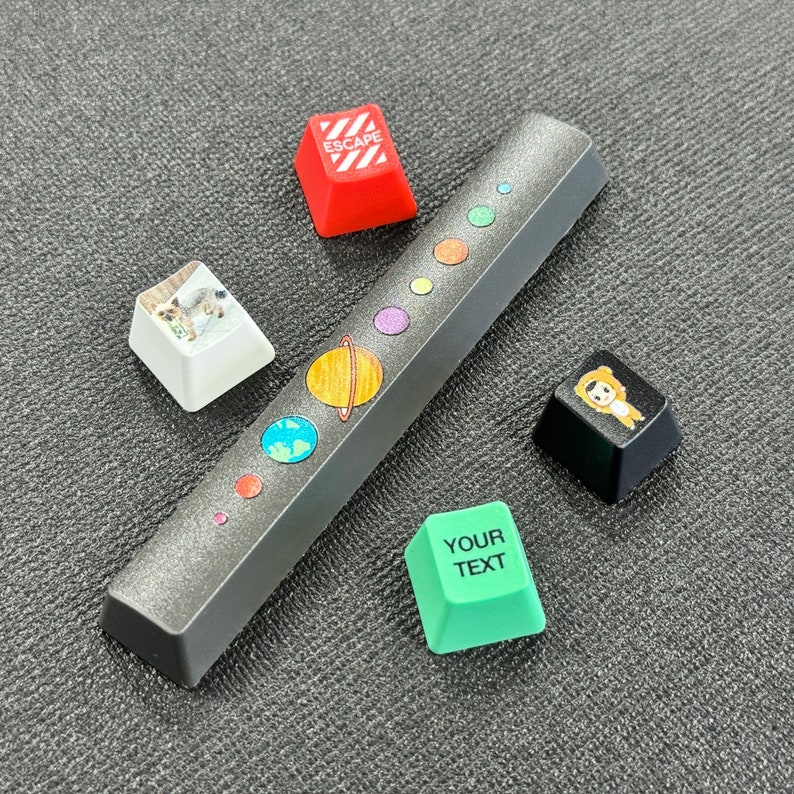 Custom Printed Keycap Print Your Image or Text in FULL COLOR Escape Key ...