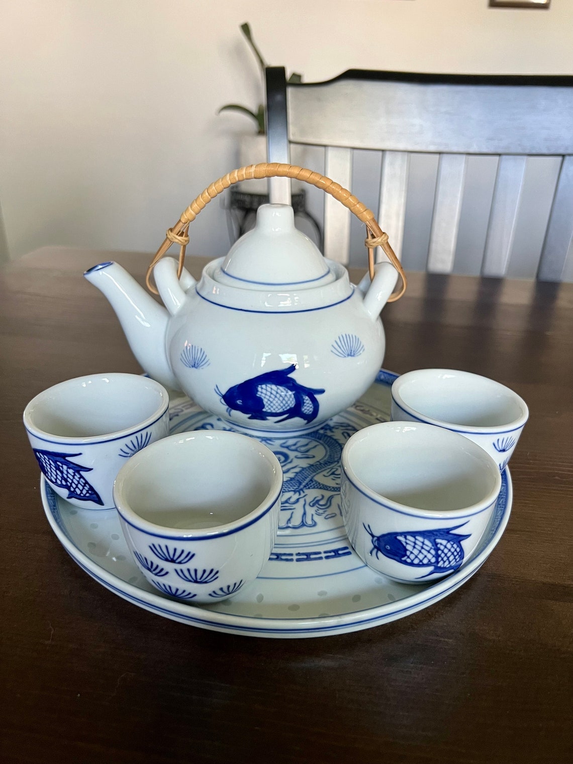 Vintage Chinese Tea Set - Etsy
