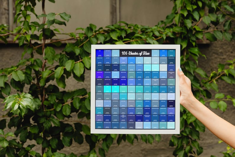 212 Shades of Blue Color Palettes I Blue Color Bundle I Blue Color ...