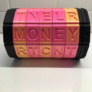 Customizable 5-digit Cryptex Puzzle Box – Personalized Code Gift Card ...