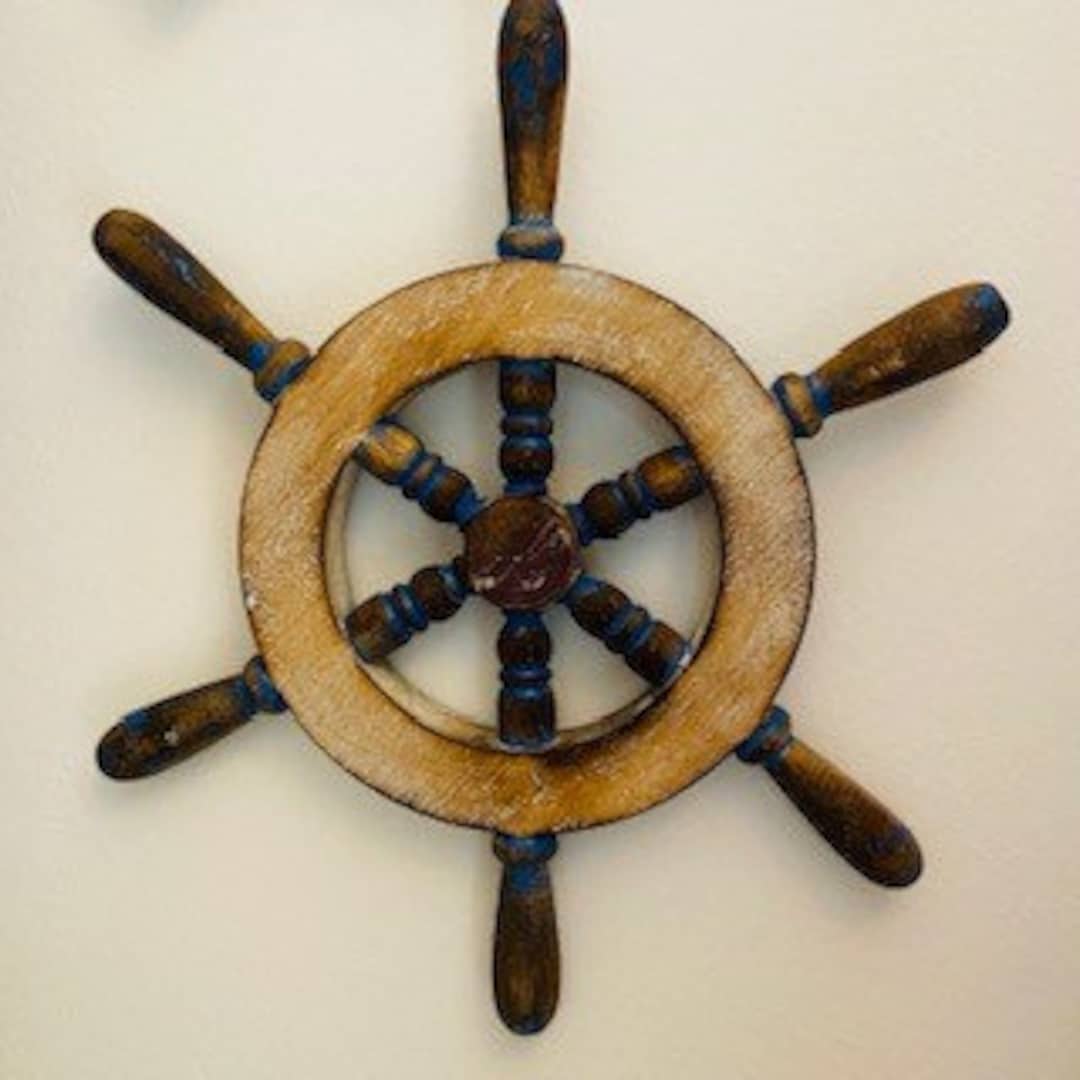 Decorative Wooden Rudder Key Holder Ethnic Seafarer - Etsy UK