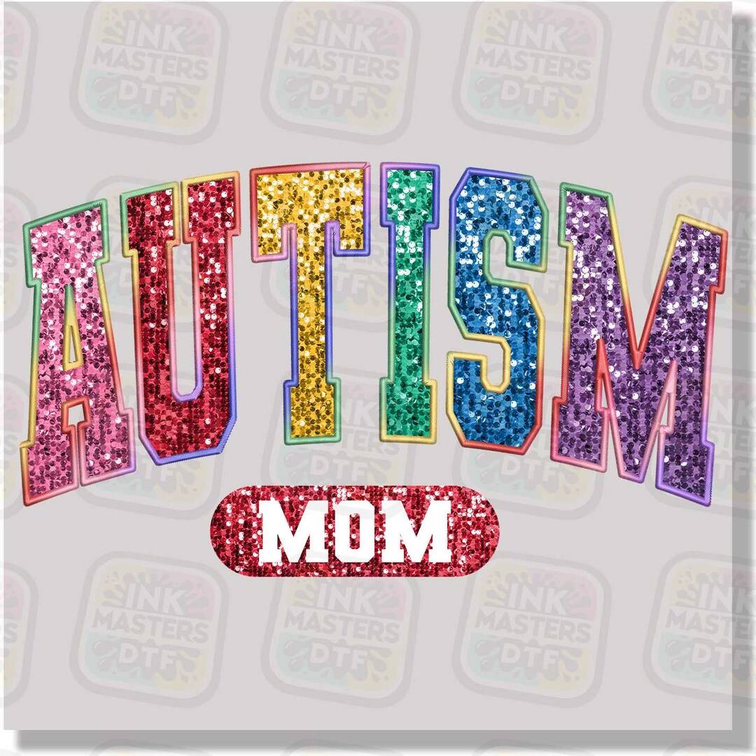 Autism Mom DTF Transfers - Etsy