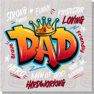 Dad Graffiti DTF Transfer - Etsy