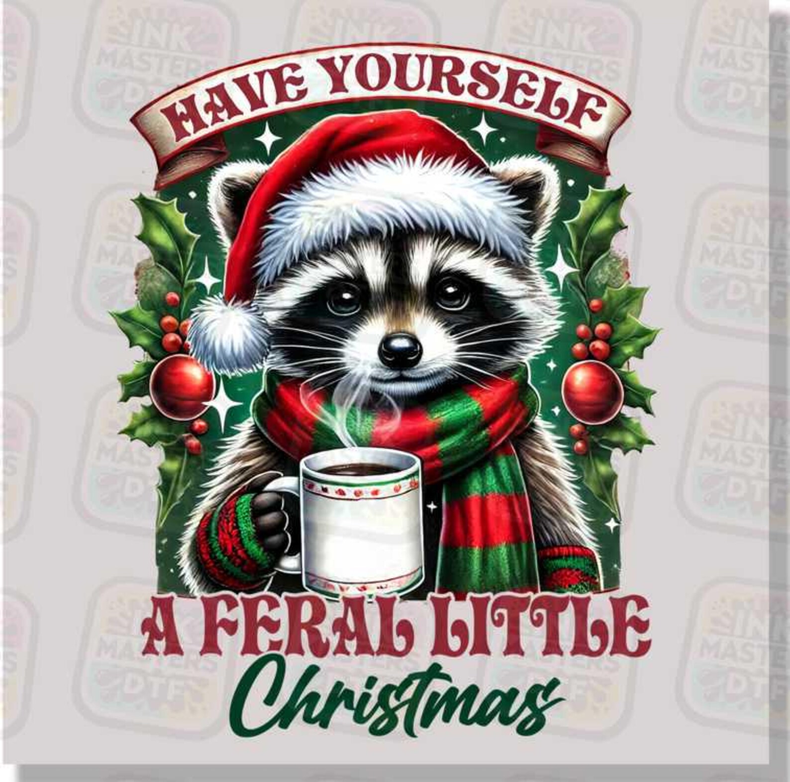 Have Yourself A Very Feral Christmas DTF Transfer - Etsy
