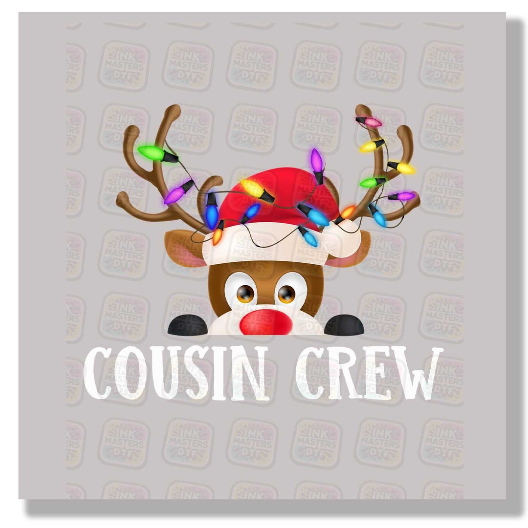 Cousin Crew DTF Transfer - Etsy