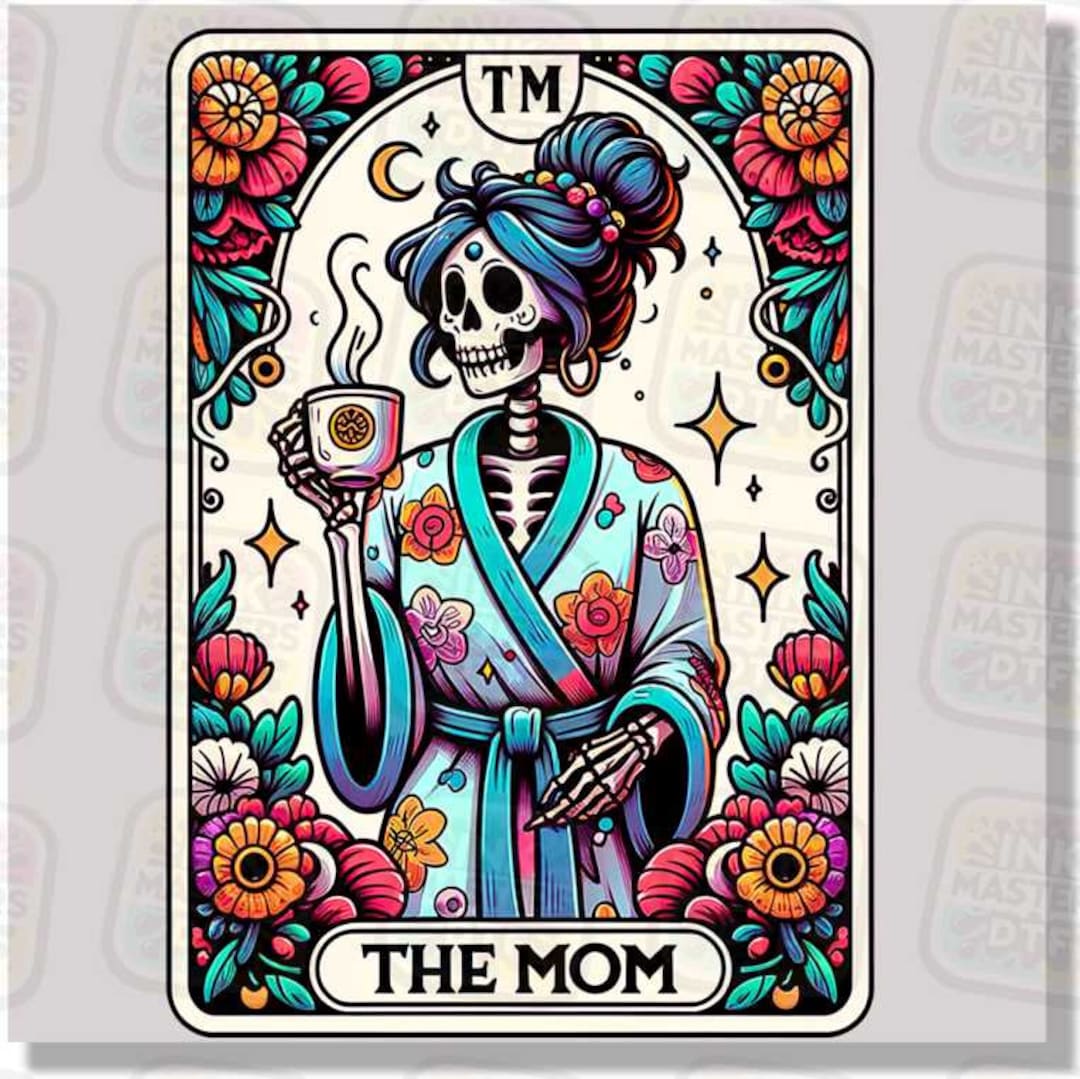 The Mom Tarot Card DTF Transfer - Etsy