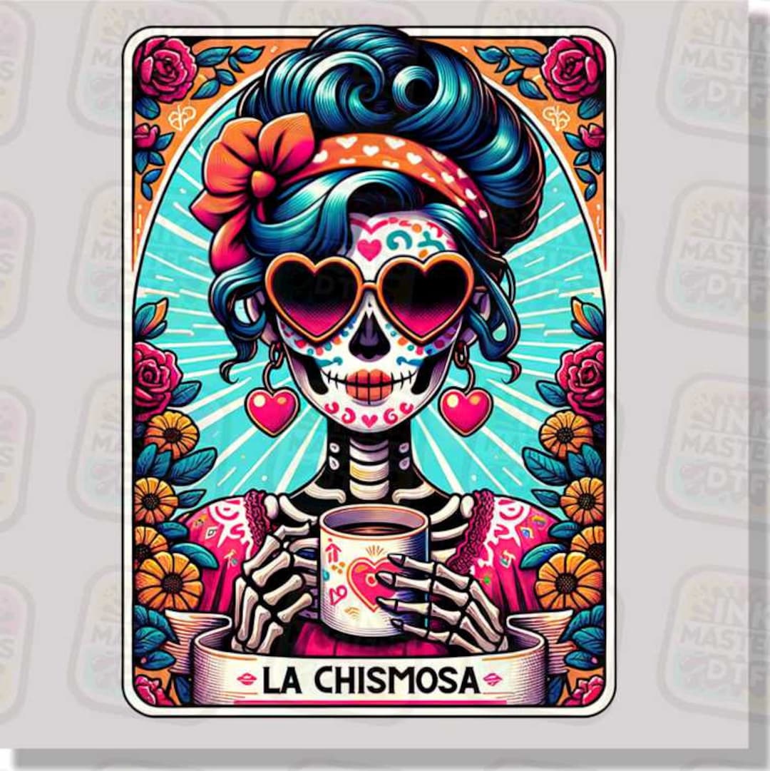 La Chismosa Tarot Card DTF Transfer - Etsy
