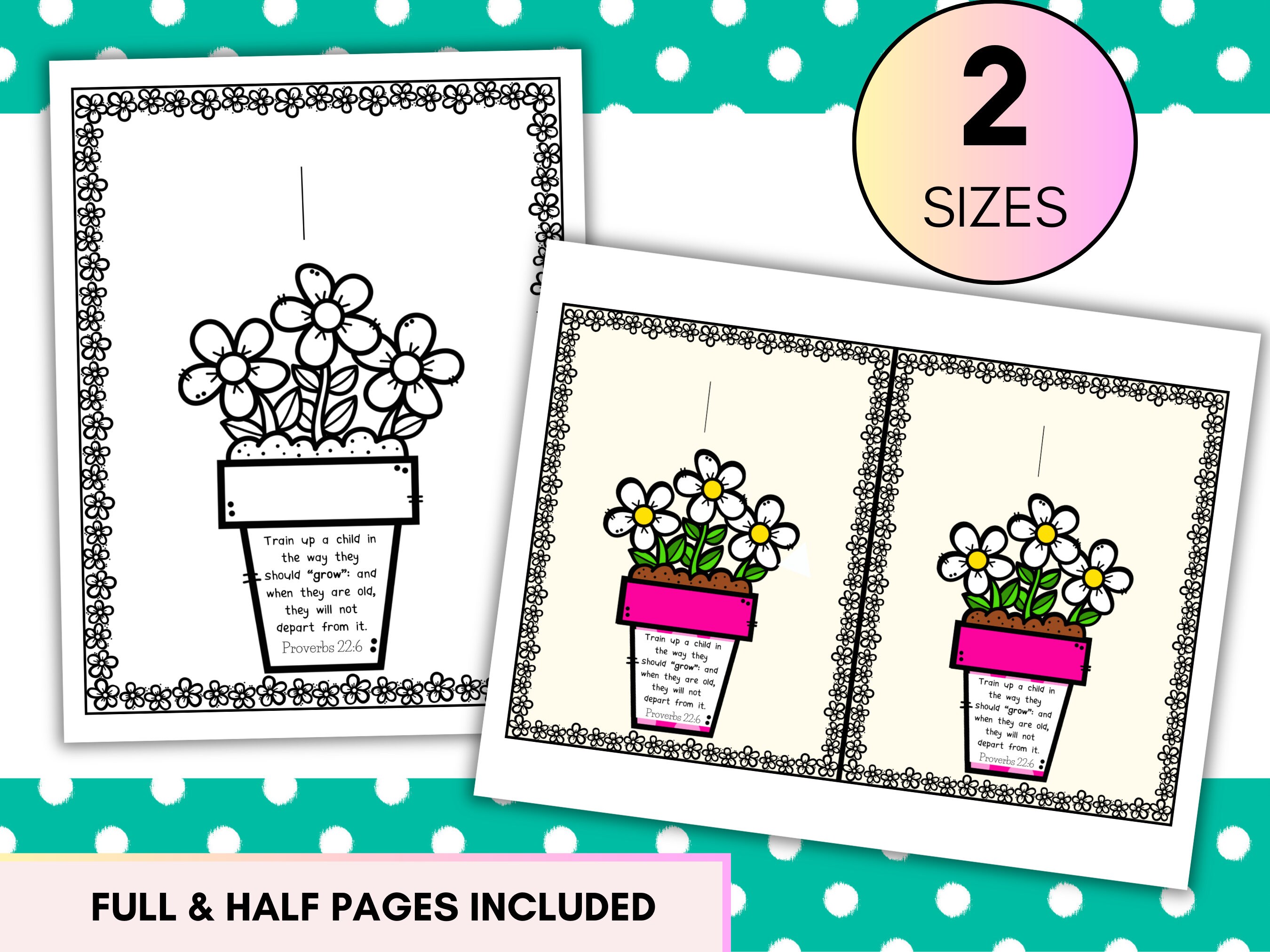 Printable Thank You Coloring Card Craft for Kids, Mothers Day Bible ...