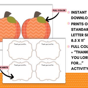 Printable Give Thanks to the Lord Bulletin Board Kit, Thanksgiving ...