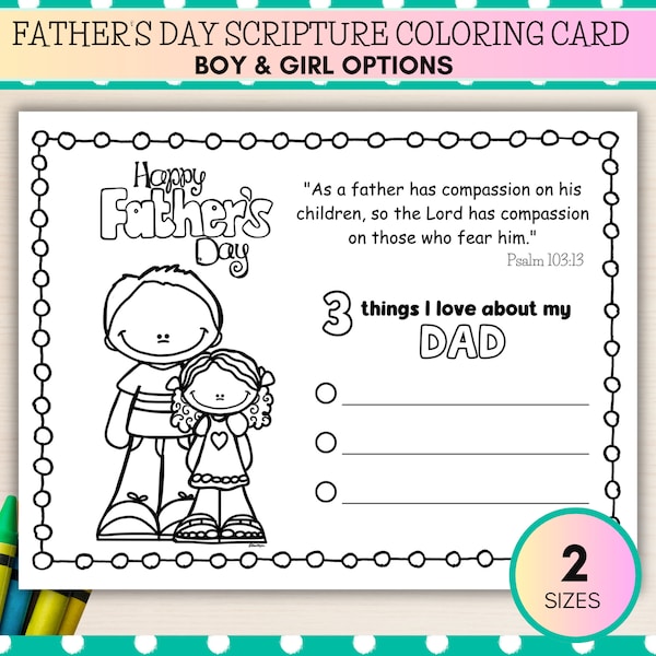 Printable Religious Fathers Day Card - Etsy