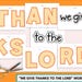 Printable Give Thanks to the Lord Bulletin Board Kit, Thanksgiving ...