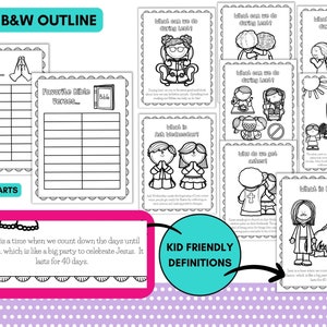 Printable Ash Wednesday and Lent Poster Set, Bible Easter Story ...