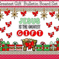 Christmas Nativity Bulletin Board Kit: Bible Verses (digital Download ...