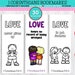 1 Corinthians 13, Christian Valentine Printable Bookmarks, Christian ...