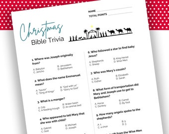 Christmas Bible Trivia Bible Trivia, Christmas Trivia Game, Youth Group ...