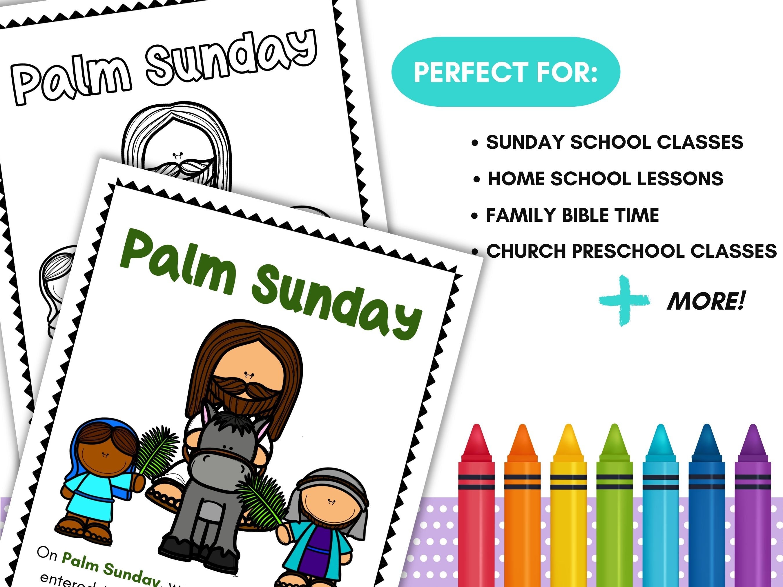 Printable Holy Week Poster Set, Bible Easter Story Printable, Christian ...